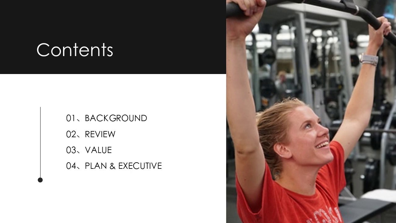 Outdoor sport presentation PowerPoint template