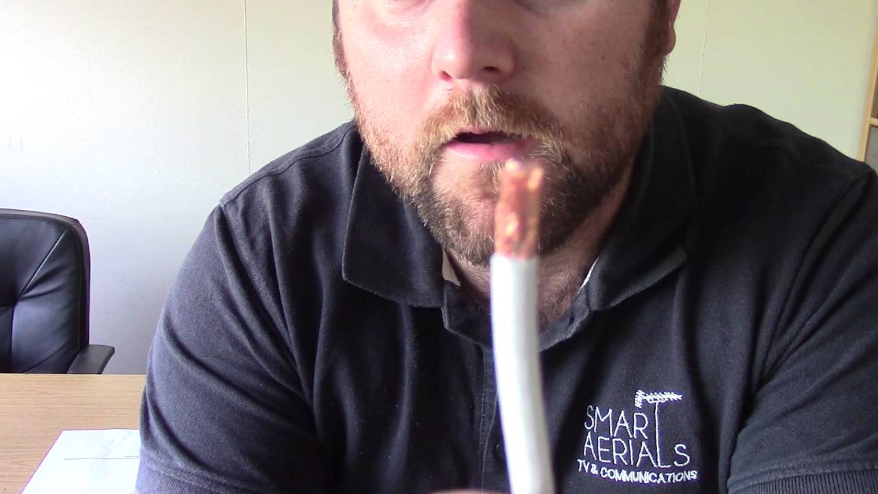 How To Fit An F Connector Onto A Coaxial Cable For Sky, Satellite & Aerial Connections