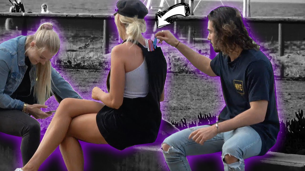 Pegging People PRANK!!!