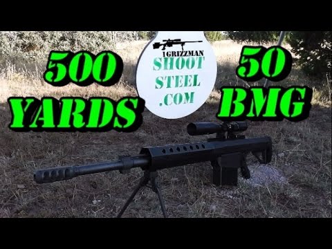 50BMG 500 Yards - Awesome Vapor Trails!!