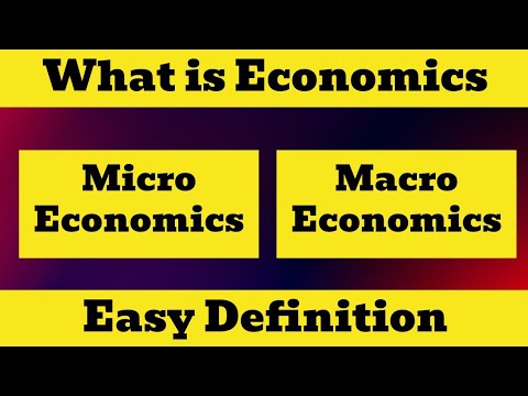 What is Economics | Branches of Economics | Microeconomics | Macroeconomics | Economics Definitions