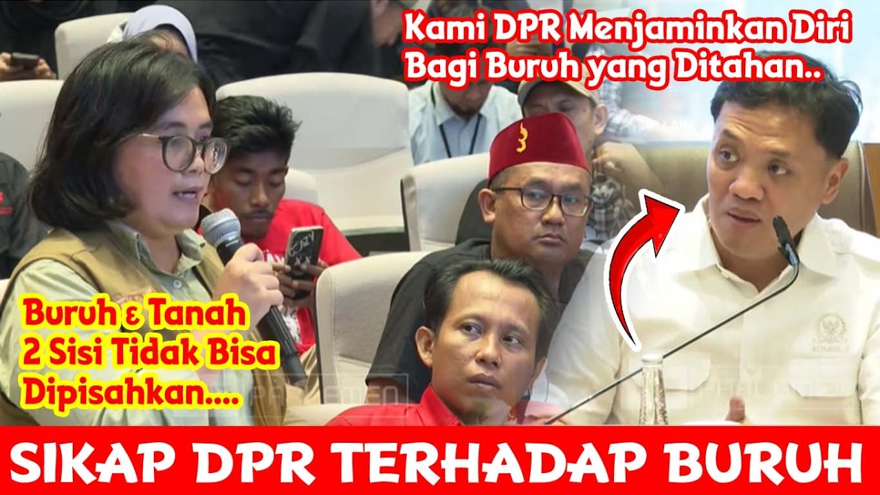 🔴 APA HASIL AUDIENSI PESERTA HARI BURUH DENGAN DPR?