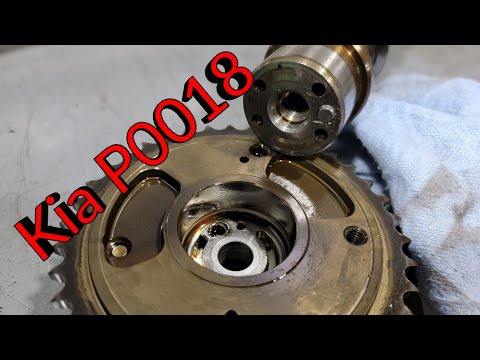 KIA CHECK ENGINE LIGHT ON DTC P0018 | KIA CAMSHAFT Correlation problems timing problems CHECK THIS