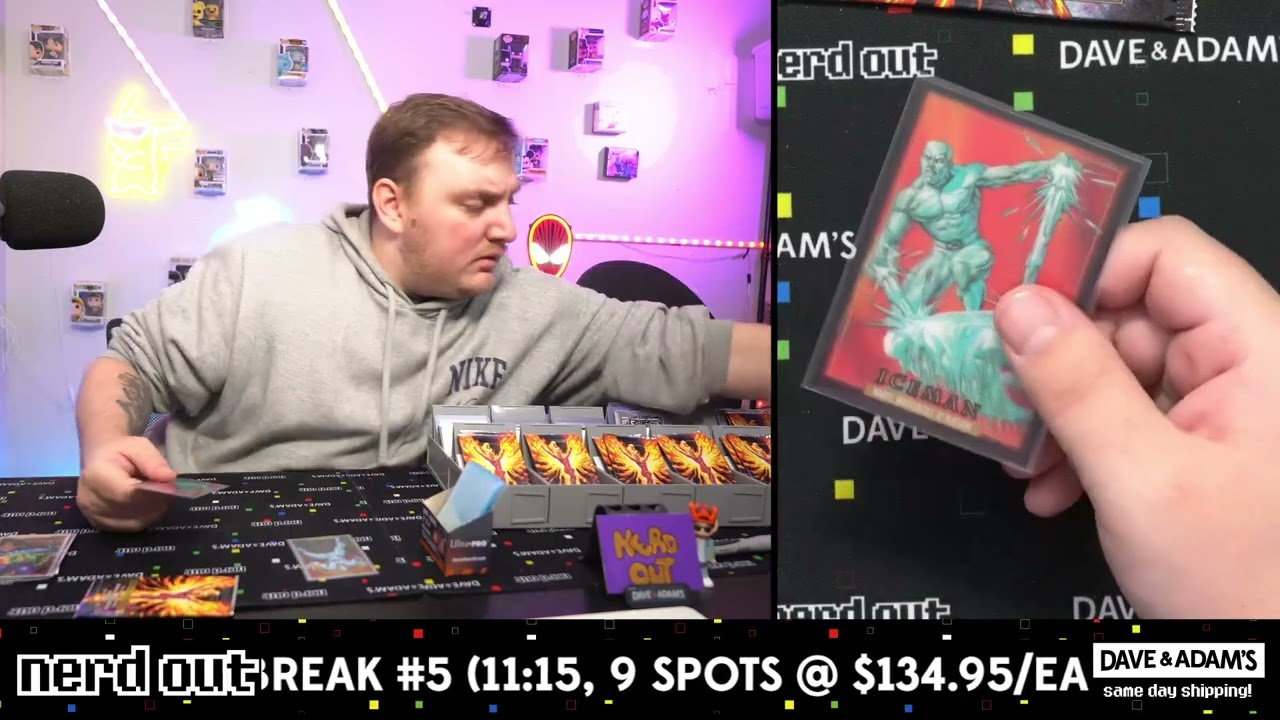 Upper Deck 2024 Marvel Masterpieces '92 Platinum Hobby 3-Box 12-Spot Pack Break #2