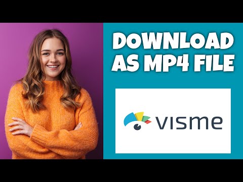 How To Download As An MP4 File On Visme | Step By Step Guide - Visme Tutorial