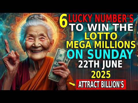 🎯6 Lucky Numbers to Win the JACKPOT This Saturday– June 21th 2025! | Nostradamus + Buddhist Secrets