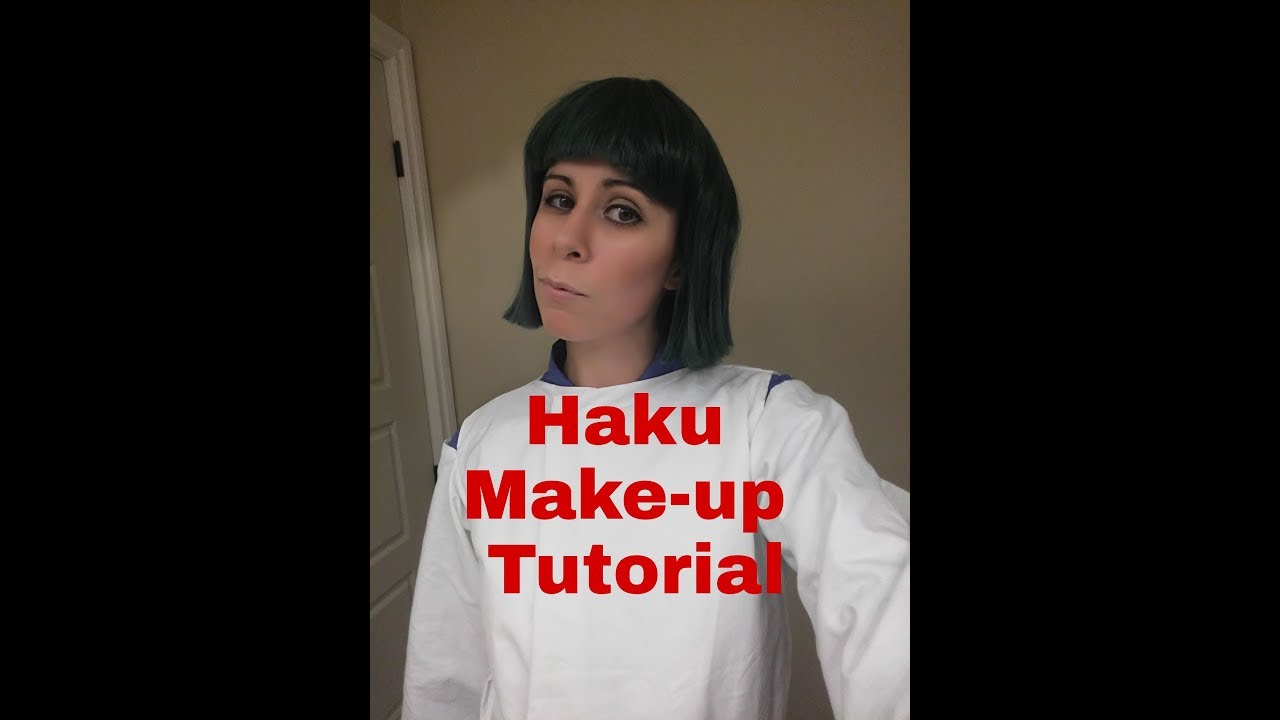 Haku from Spirited Away Make-up Tutorial