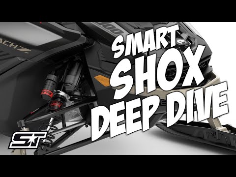 Detailed Look at Ski Doo Smart Shox Semi Active Suspension