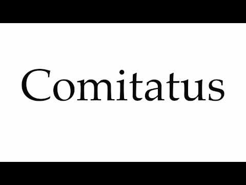 How to Pronounce Comitatus