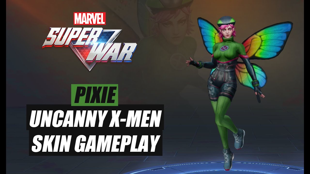 Marvel Super War - Pixie: Uncanny X-Men Skin Gameplay (MSW)