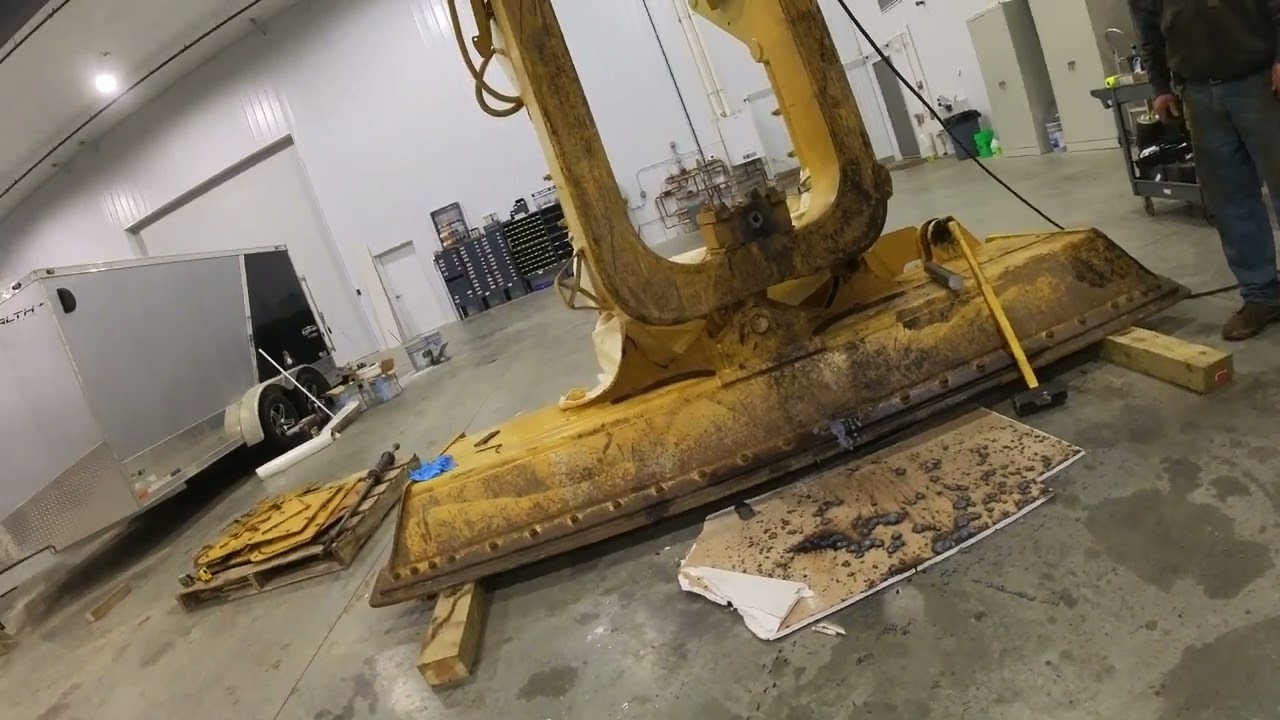 Using the Oxylance to cut through another stuck pin