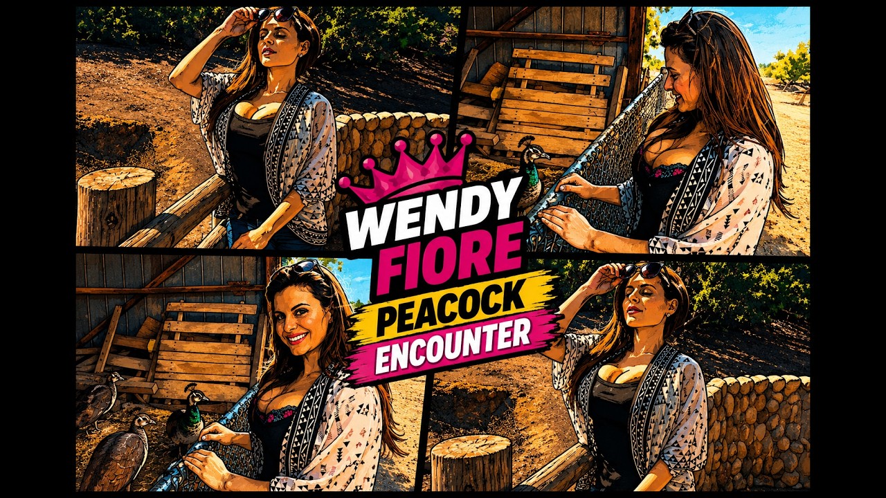 Wendy Fiore  Peacocks Encounter
