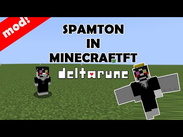 VS Spamton mod Minecraft Mod