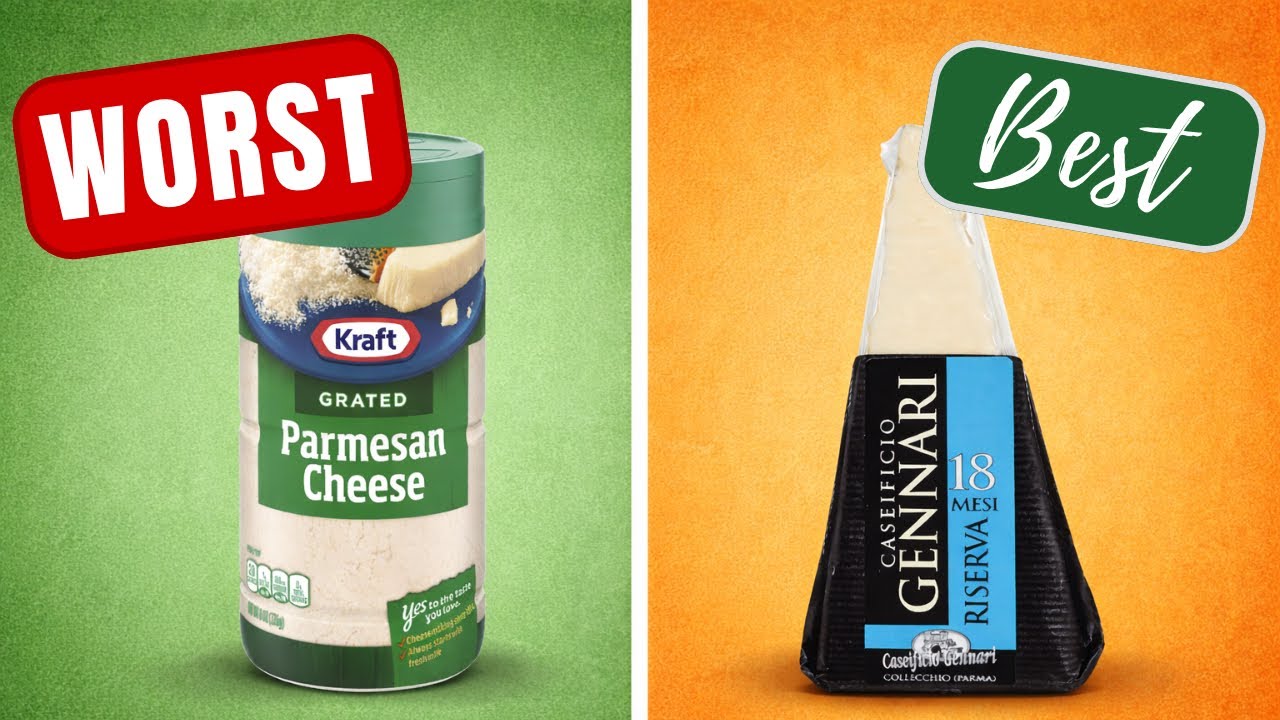 5 Parmesan Cheese To AVOID (And 3 That Are Actually Great)