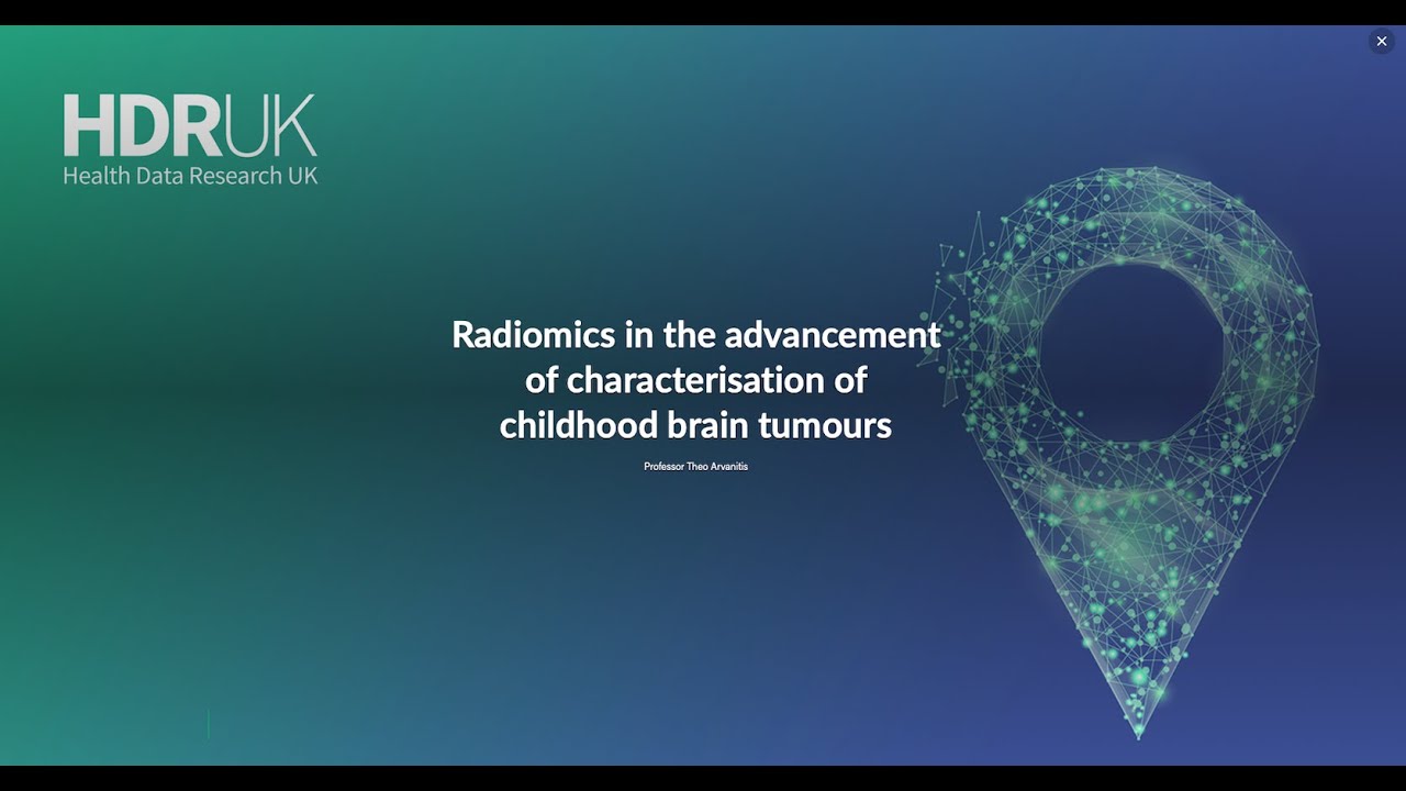 26. Radiomics in the advancement of characterisation of childhood brain tumours - Theo Arvanitis