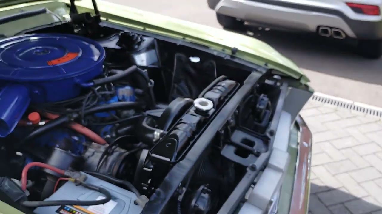 1967 Mustang Lime Gold Start