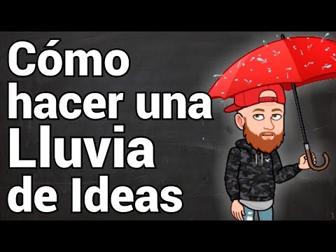 ¿Cómo hacer una lluvia de ideas? 😎 ¡7 consejos! 💣