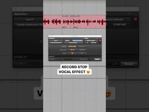 Easy ProTools Record Stop FX ๐ฅ Vari-Fi Plugin