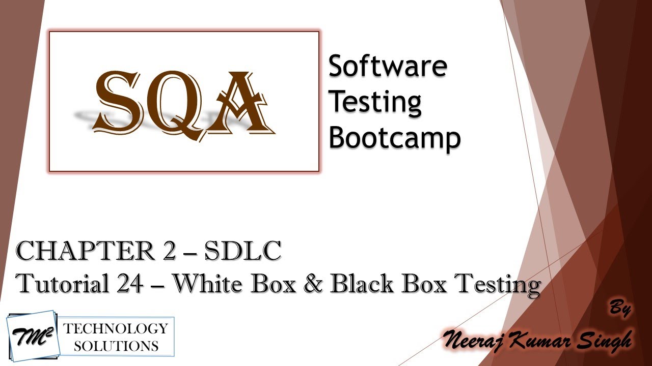 Software Testing Bootcamp | White Box Testing & Black Box Testing | Software Testing Tutorials