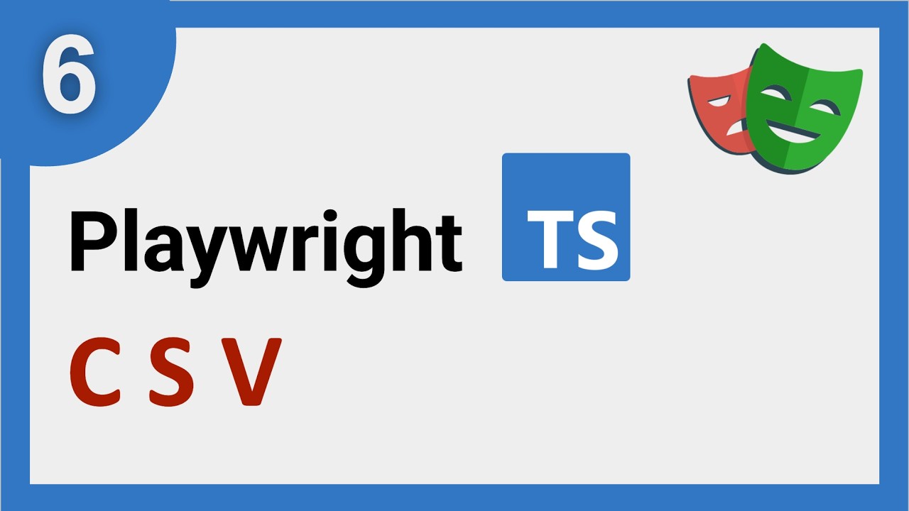 Playwright TypeScript | CSV Data Driven Testing  + Negative Testing