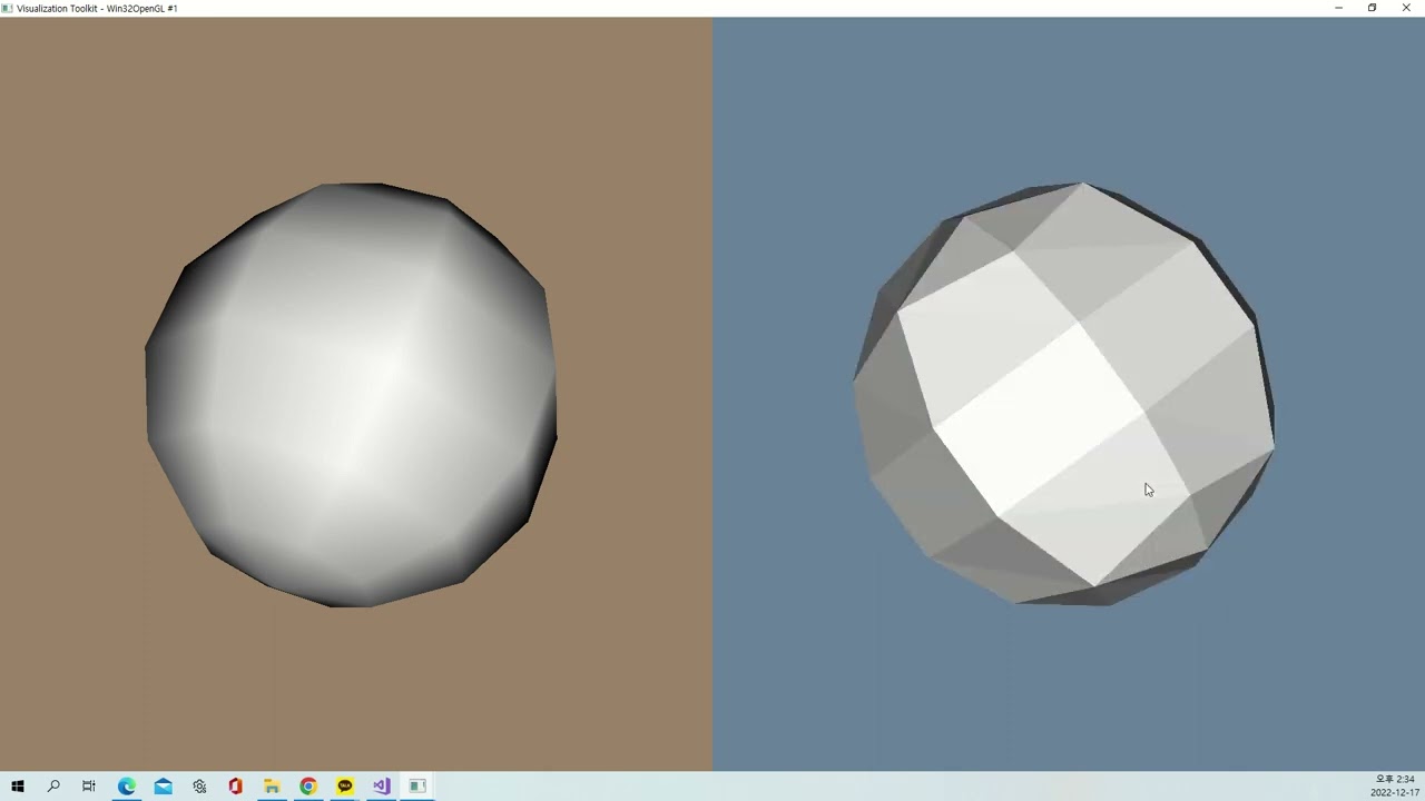 VTK Example - QuadricClustering - CSharp