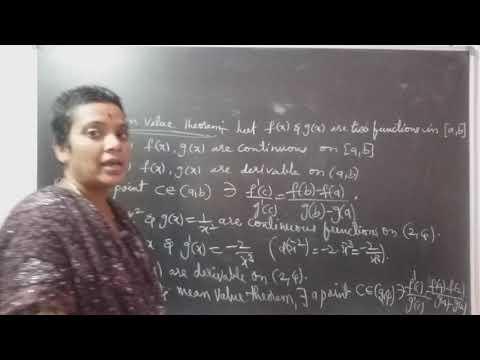Verify the Cauchy's Mean value theorem of the function f(x)=x^2 and g(x)=1/x ^2 in interval (2,4).