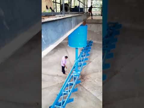Clarifier rake mechanism. #clarifier #wastewatertreatment#wastewatertreatment