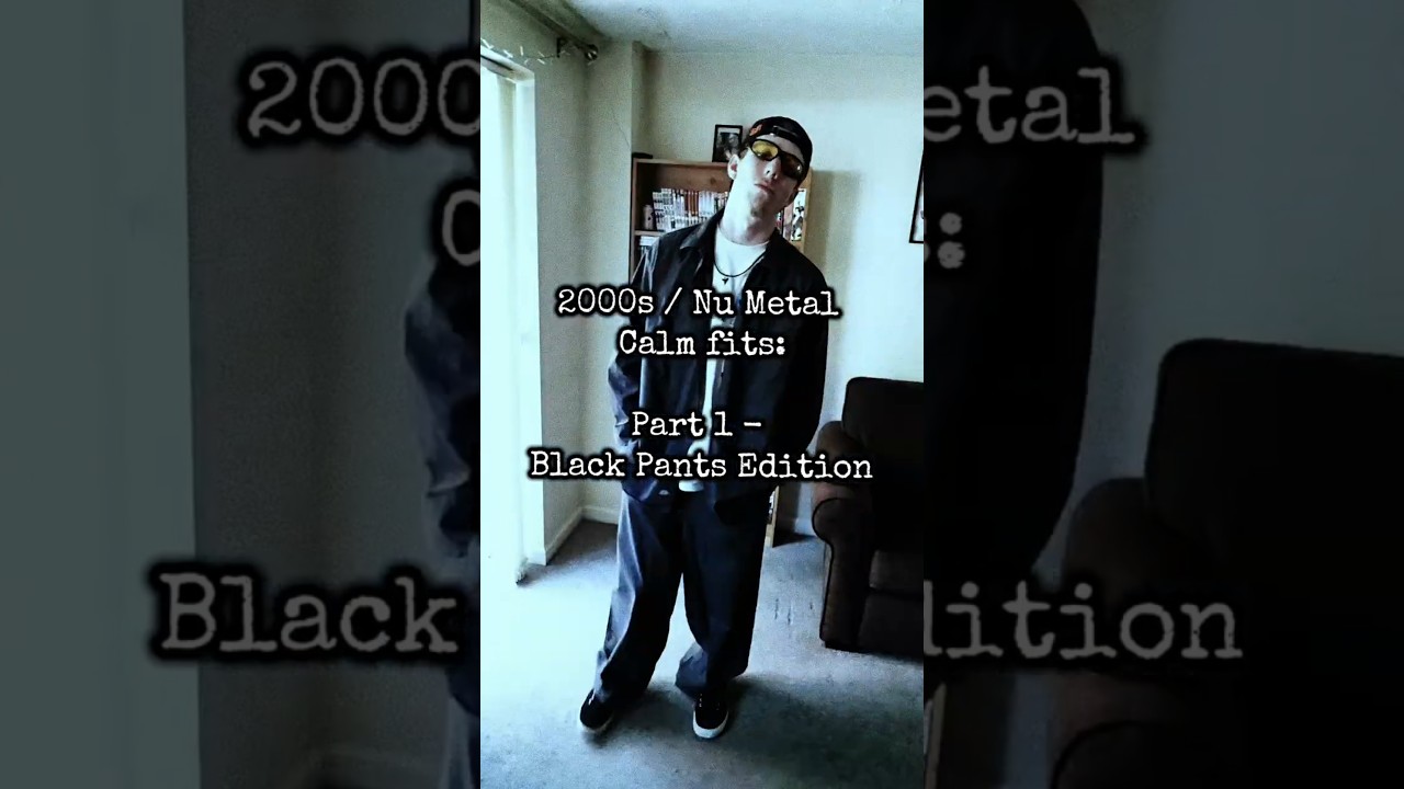 2000s / nu metal calm fits pt.1 #calmfit #numetal #y2kfashion #baggypants #linkinpark #pod #deftones