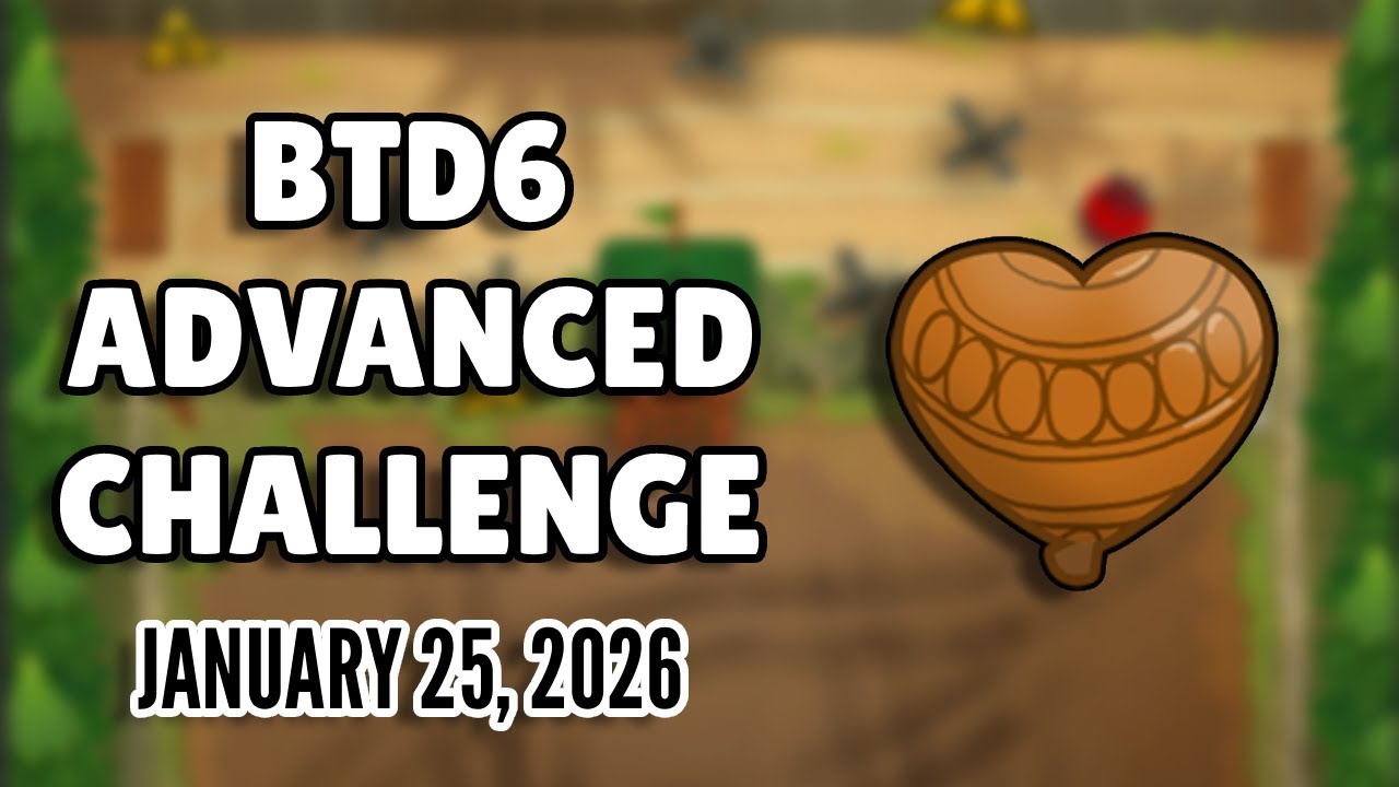 BTD6 Advanced Challenge [No Monkey Knowledge]: tewity's challenge (January 25, 2026)