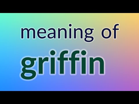 Griffin - 8 English Vocabulary Flashcards