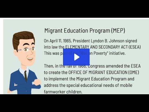 What is The Title 1 Part C Migrant Education Program REV2