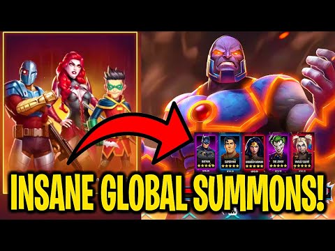 INSANE GLOBAL SUMMONS! - DC Heroes & Villains