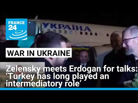 Zelensky meets Erdogan for talks: ‘Turkey has long played an intermediatory role’ • FRANCE 24