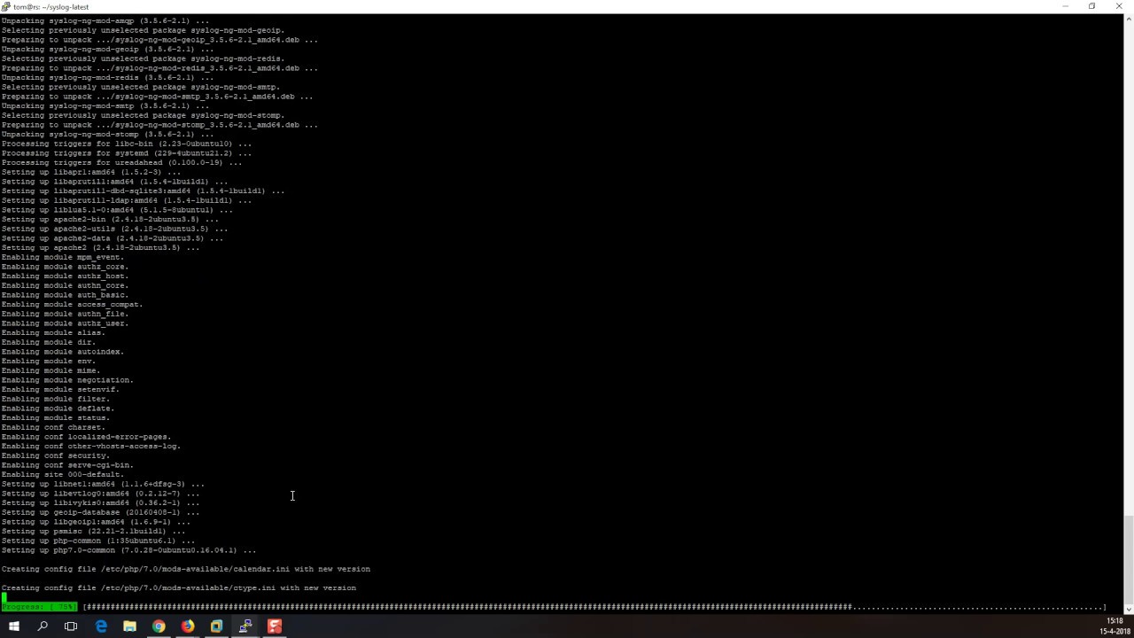 Remote Syslog Installation