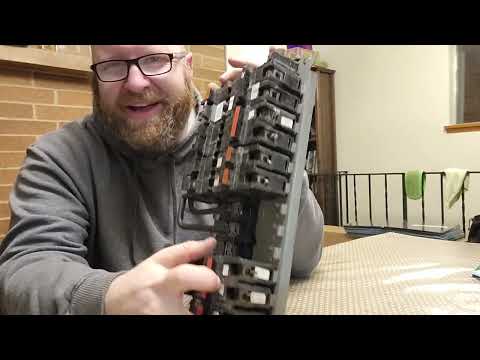 FPE/Federal Pacific Stab-Loc Panel Disassembly