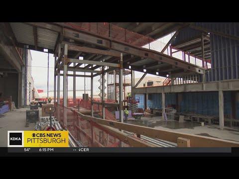 Officials tour Pittsburgh International Airport's new terminal