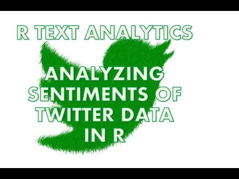 Text Analytics with R | Sentiment Analysis on Twitter Data | How to analyze tweets in R
