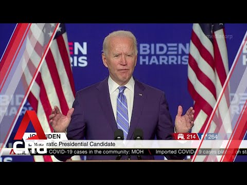 Joe Biden optimistic about chances of winning US presidential election