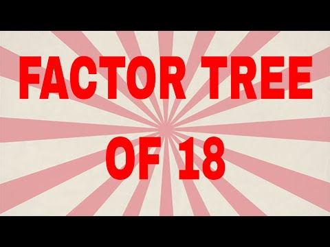 Factor tree of 18|Prime factor tree