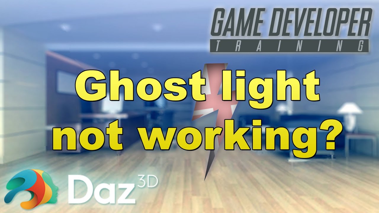[Daz studio] Ghost light not working? Here's an alternative!