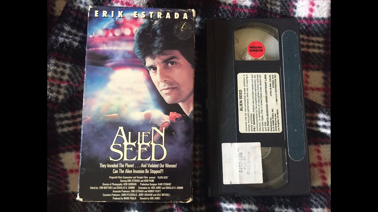 Opening To Alien Seed 1989 VHS
