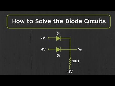 How to Solve the Diode Circuits (Explained with Examples) Video Lecture ...