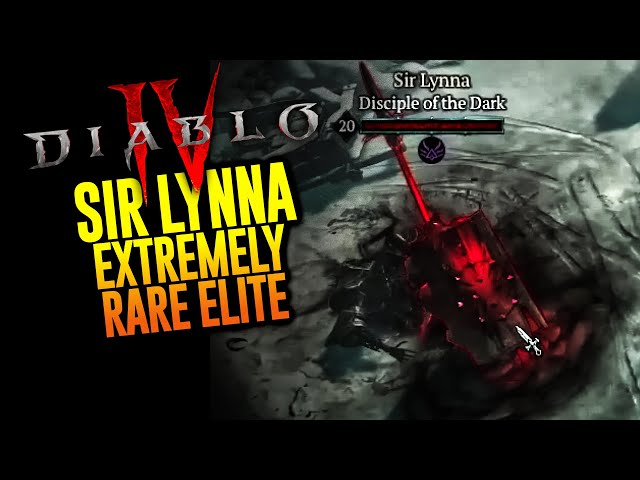 Where to find and defeat Sir Lynna in Diablo 4