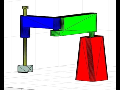 SCARA Robot Forward Kinematics