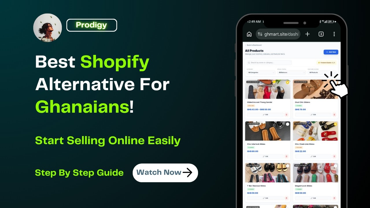 Best Shopify Alternative For Ghanaians (Full Walkthrough)