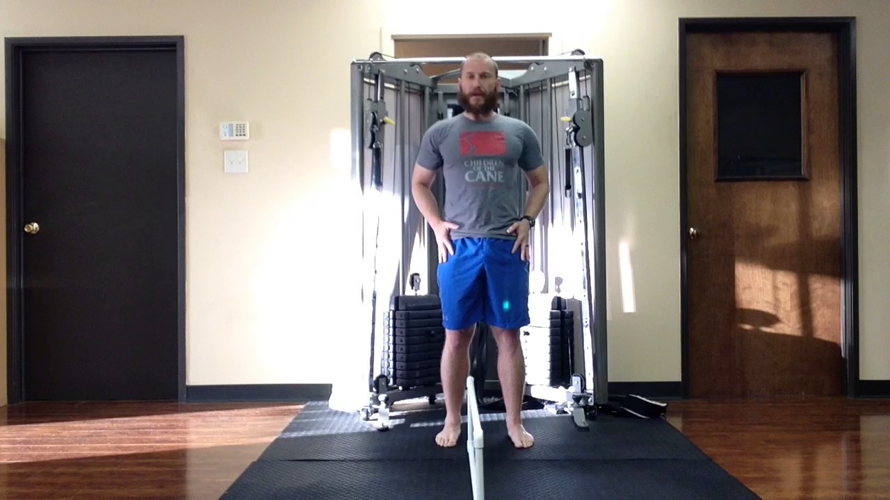 How To Improve Lateral Stability For Trail Running: Hurdle Side Step Exercise With Elastic Band