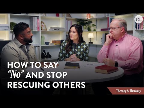 How To Say "No" and Stop Rescuing Others | Therapy & Theology #victimmentality