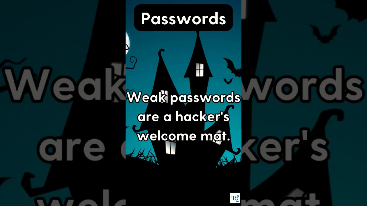 Cybersecurity Awareness Month:  1-Passwords
