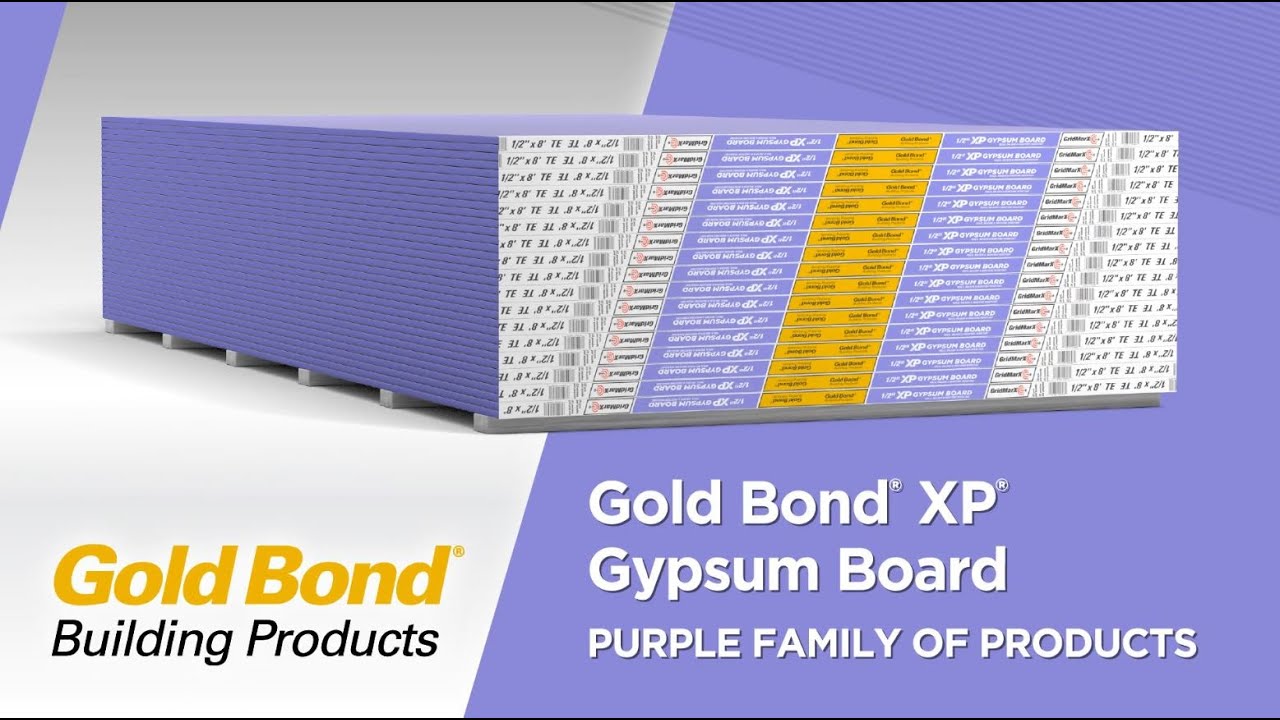 Gold Bond XP Gypsum Board