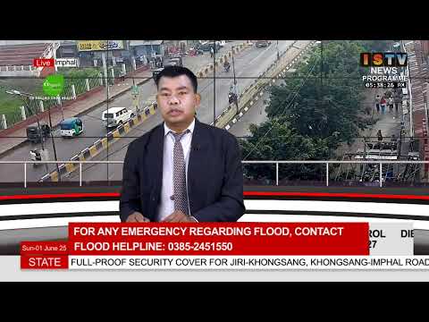 5 PM-ISTV MANIPURI NEWS 1ST JUNE 2025